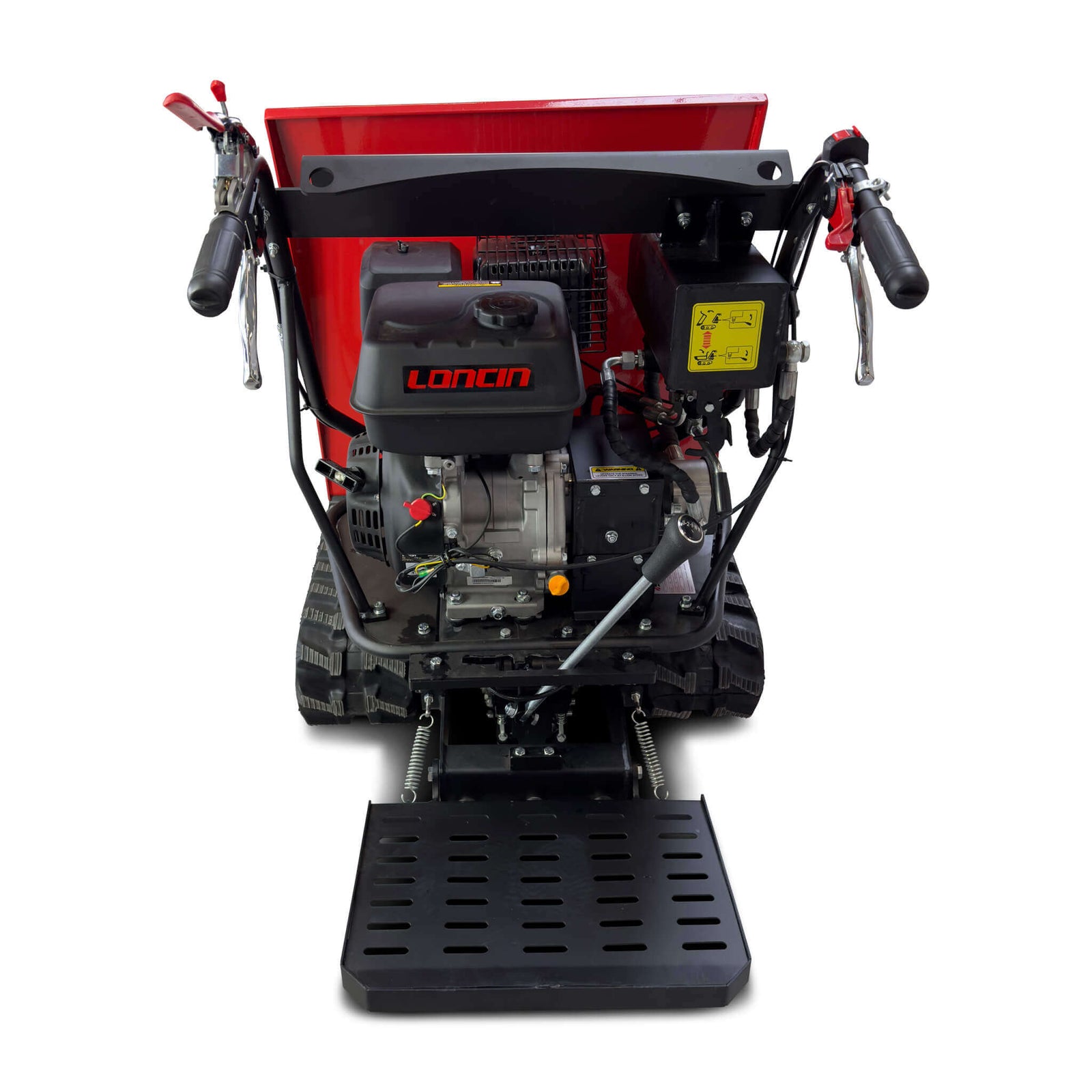 SCHORR Minidumper RR500DHKA 500kg mit Kipphydraulik und Mitfahrplattfo