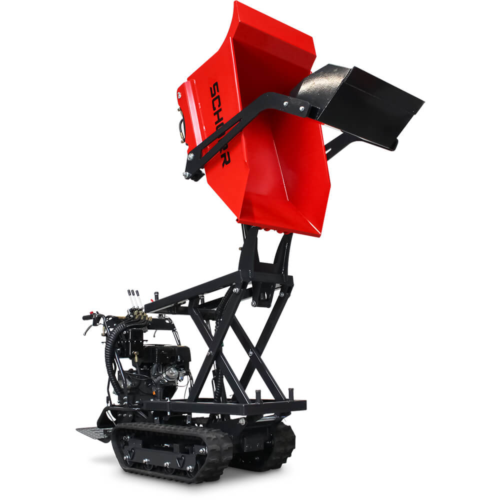 SCHORR Minidumper RR500DHKASH PRO [Selbstlader+Hochkipper] 500kg Raupe