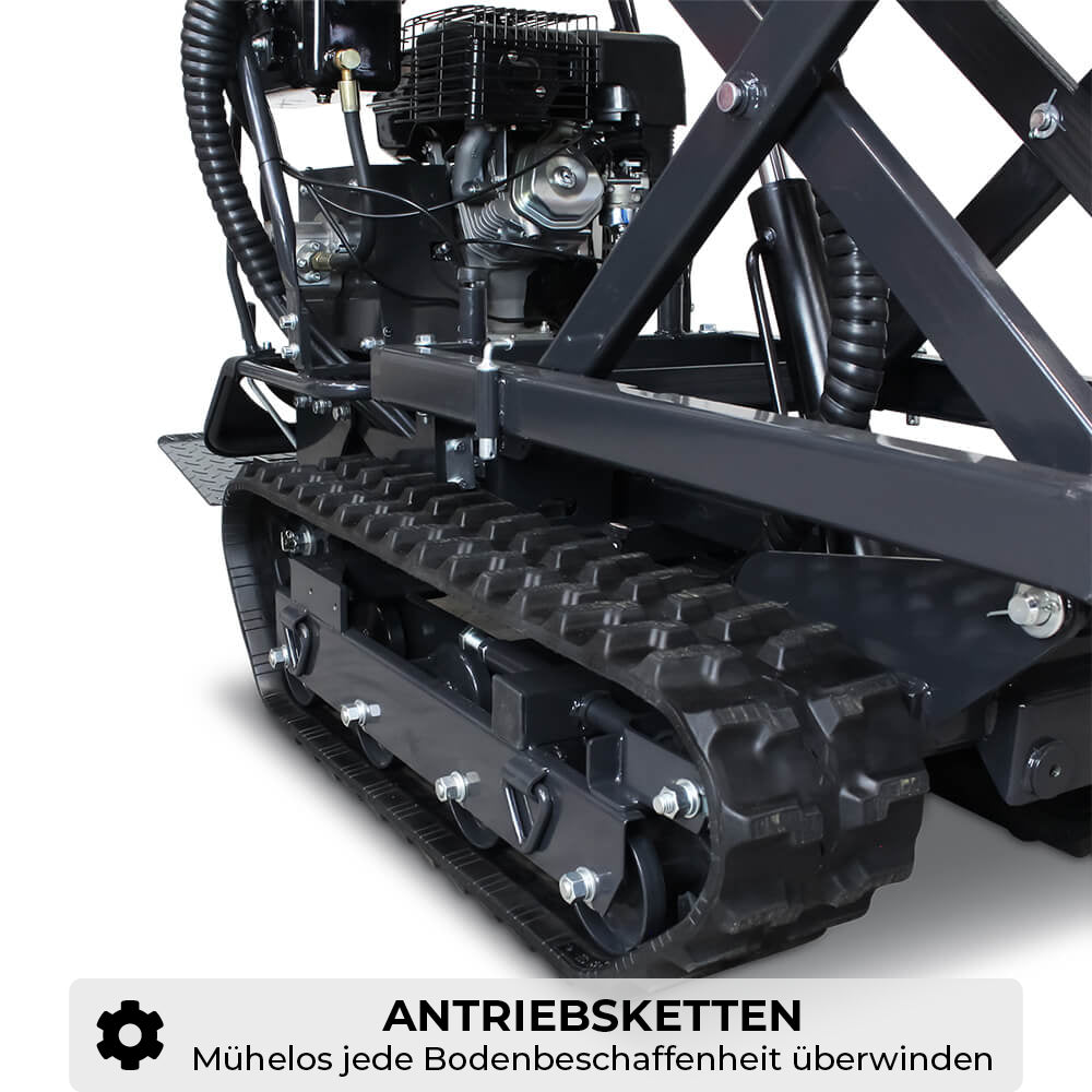 SCHORR Minidumper RR500DHKASH PRO [Selbstlader+Hochkipper] 500kg Raupe